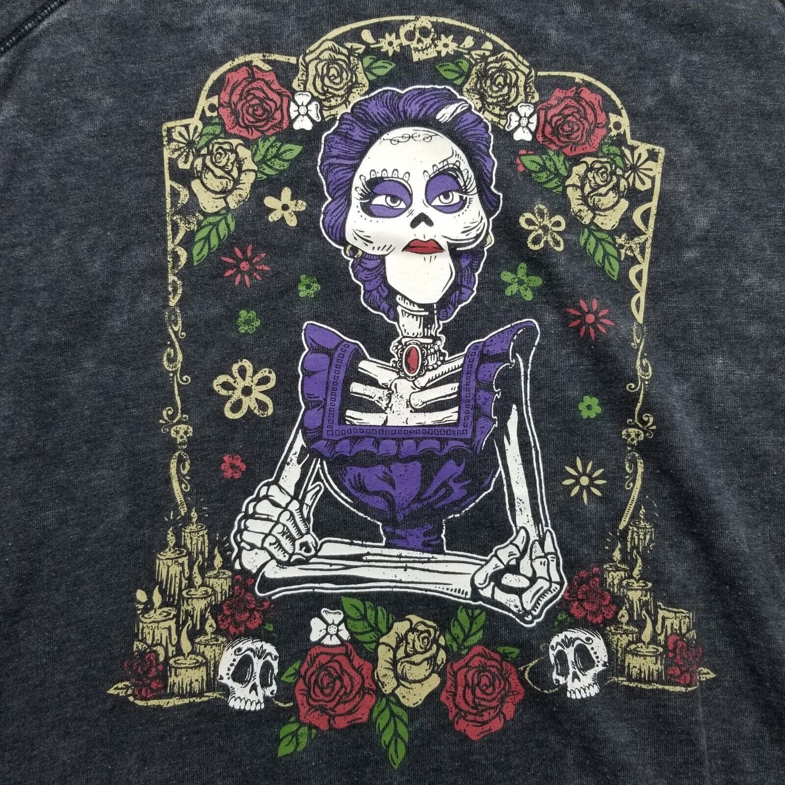 Disney Disney Coco Sweater Womens 3 Pullover Acid Wash Oversized | Grailed