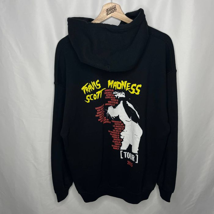Travis Scott Cactus Jack Rodeo Madness Hip Hop Rap Tour Merch Hoodie L ...