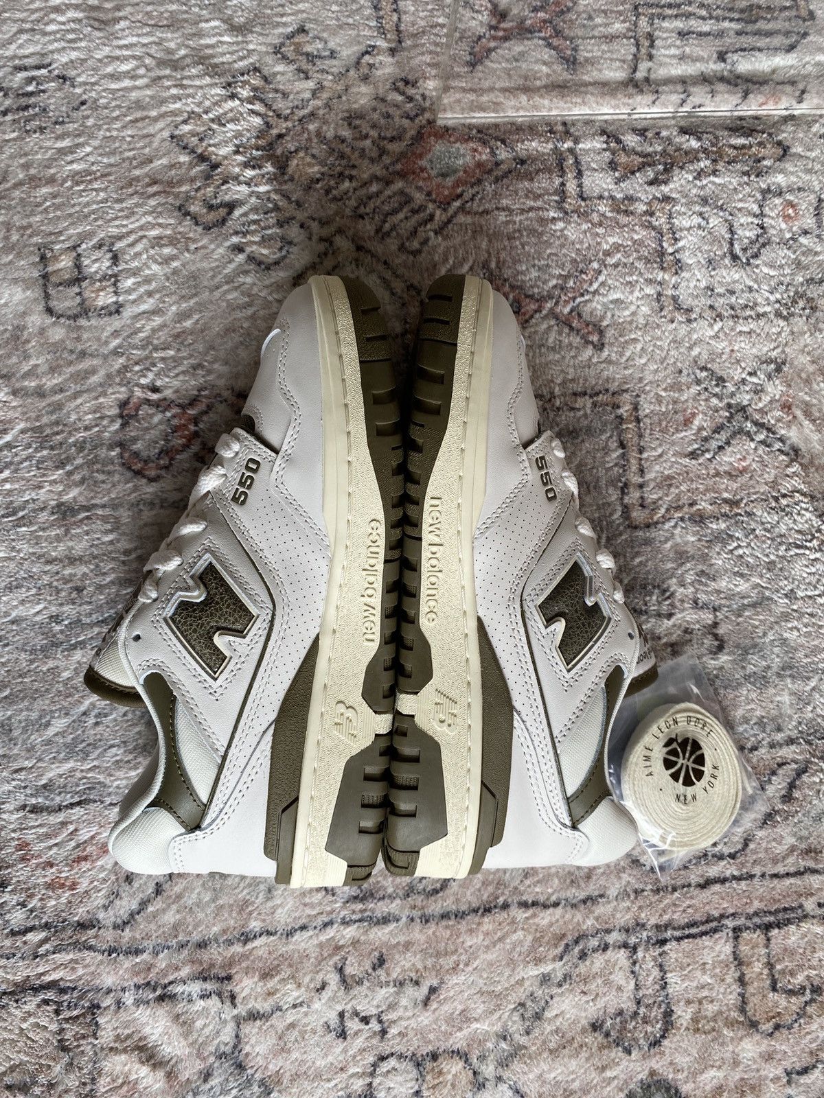 New Balance Aime Leon Dore New Balance 550 Olive Size 5M/6.5W | Grailed