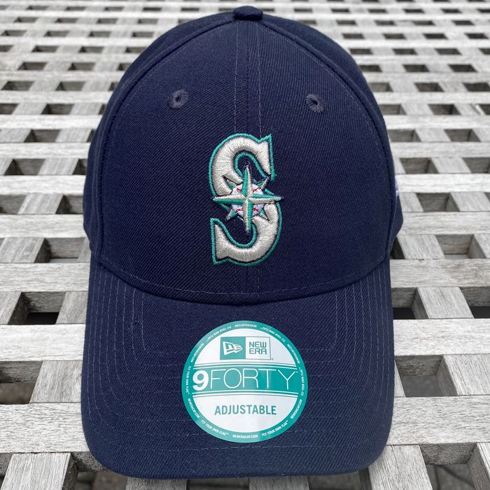 New Era Seattle Mariners Logo New Era 9FORTY MLB Baseball Cap Hat | Grailed