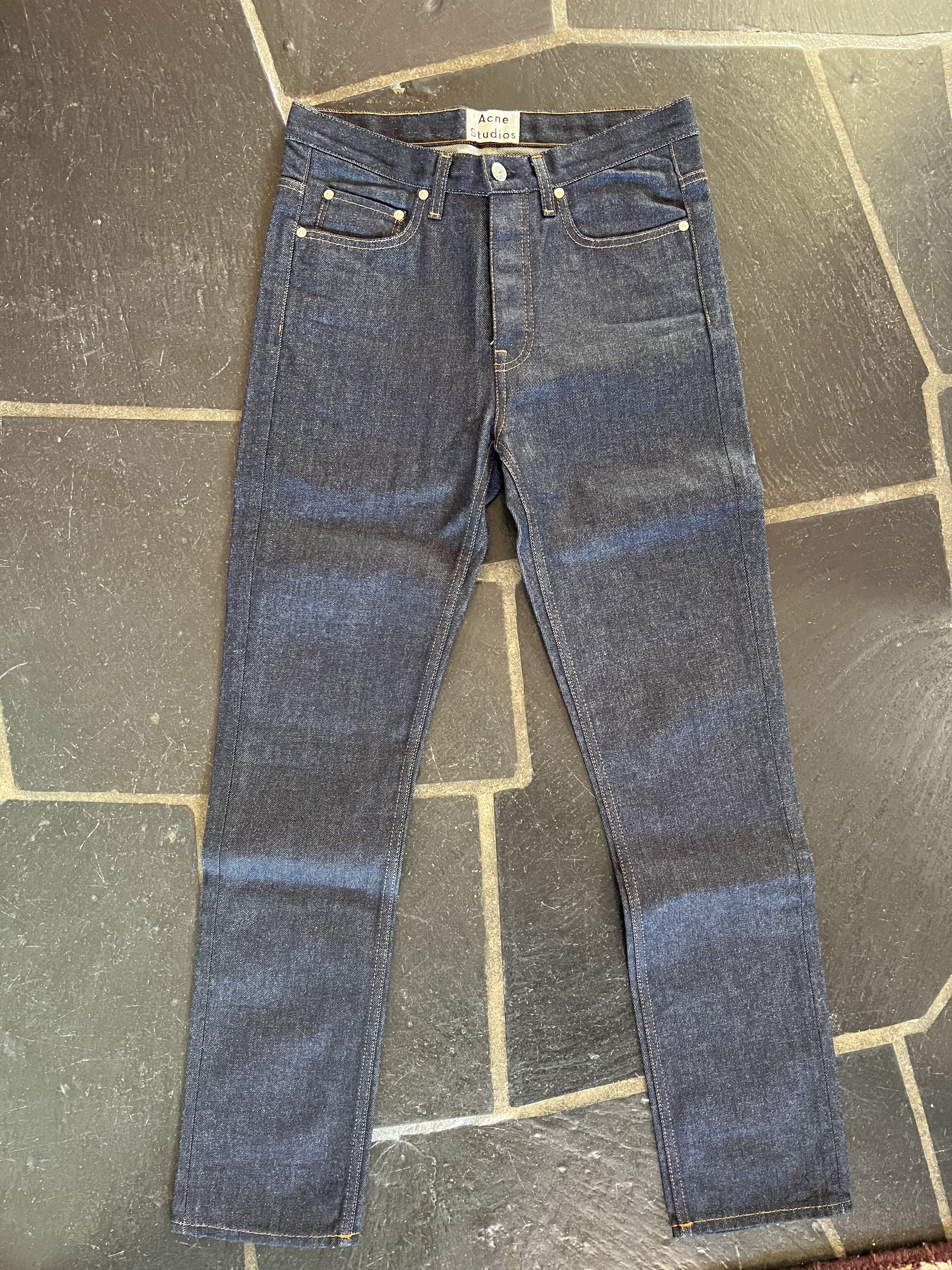 Acne Studios Acne Van Raw Jeans | Grailed