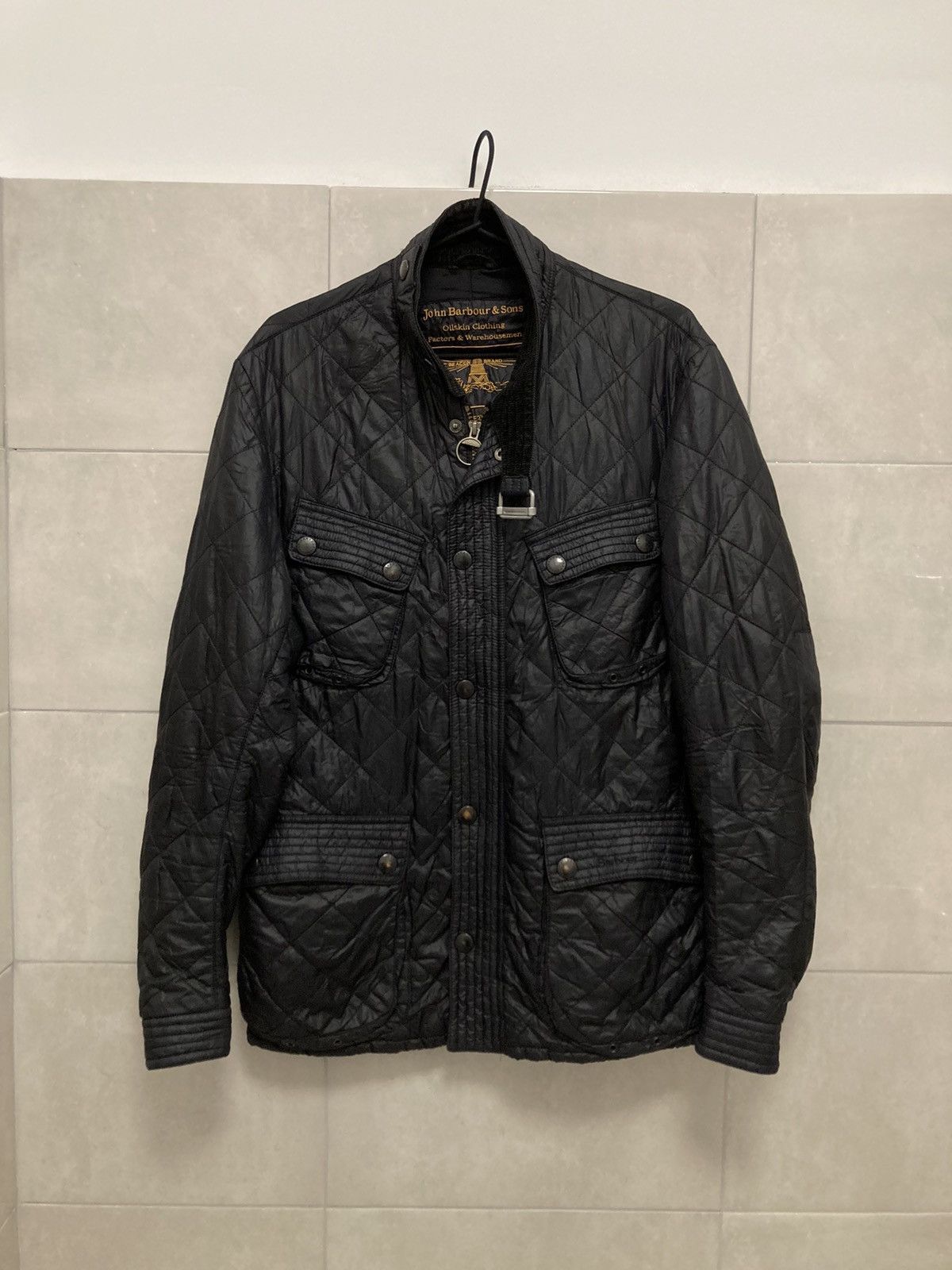 Barbour × Tokito Barbour Limited Edition Tokito motorcycling quilted ...