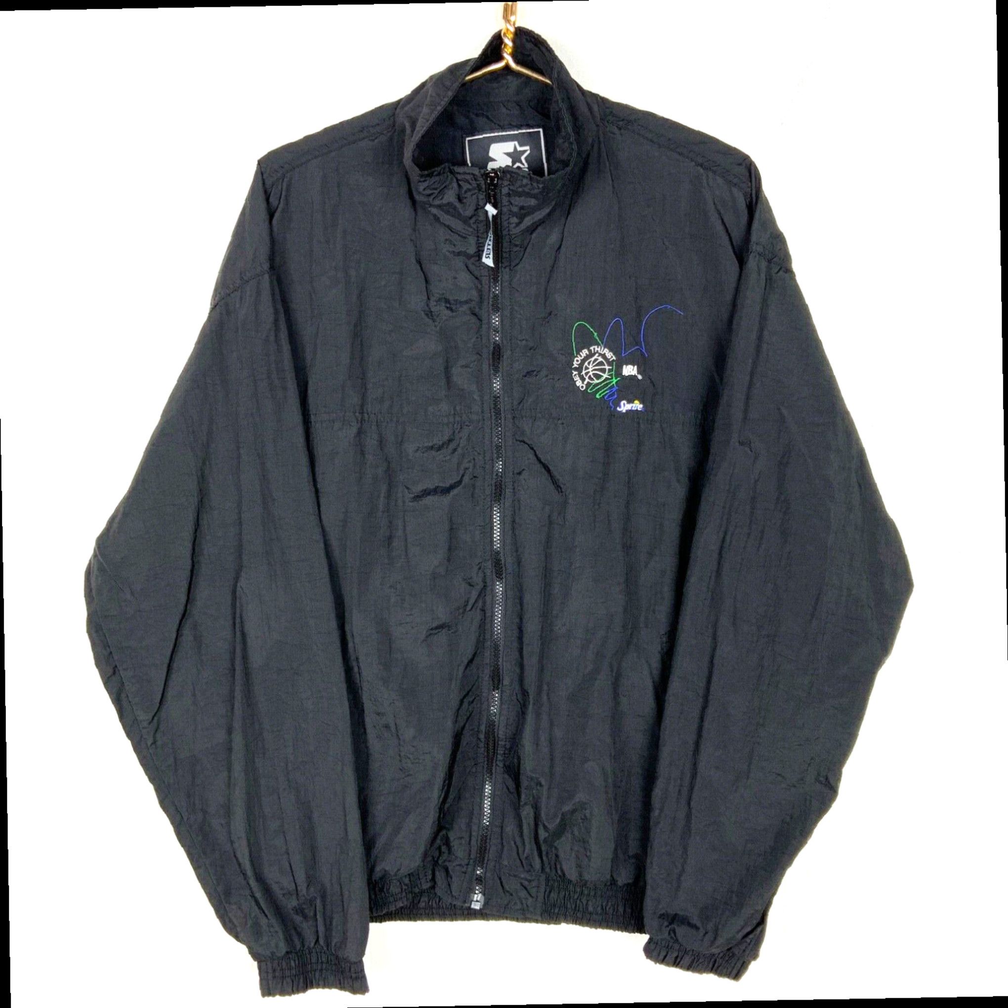 Starter Authentic Retro NBA Team Sprite Windbreaker Full Zip Vintage ...