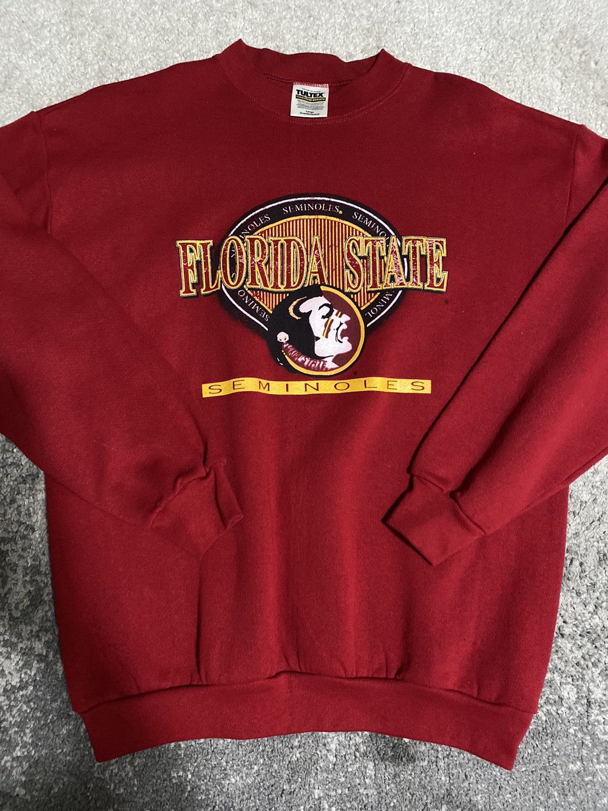 Vintage Vintage 90s FSU Seminoles Florida State University sweater ...