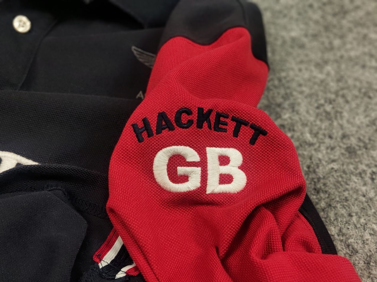 Hackett × Racing × Vintage Vintage Hackett GB Aston Martin Racing Rugby ...