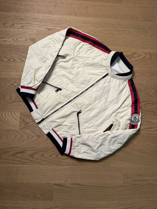 Moncler Vintage Moncler big logo bomber jacket (L) | Grailed