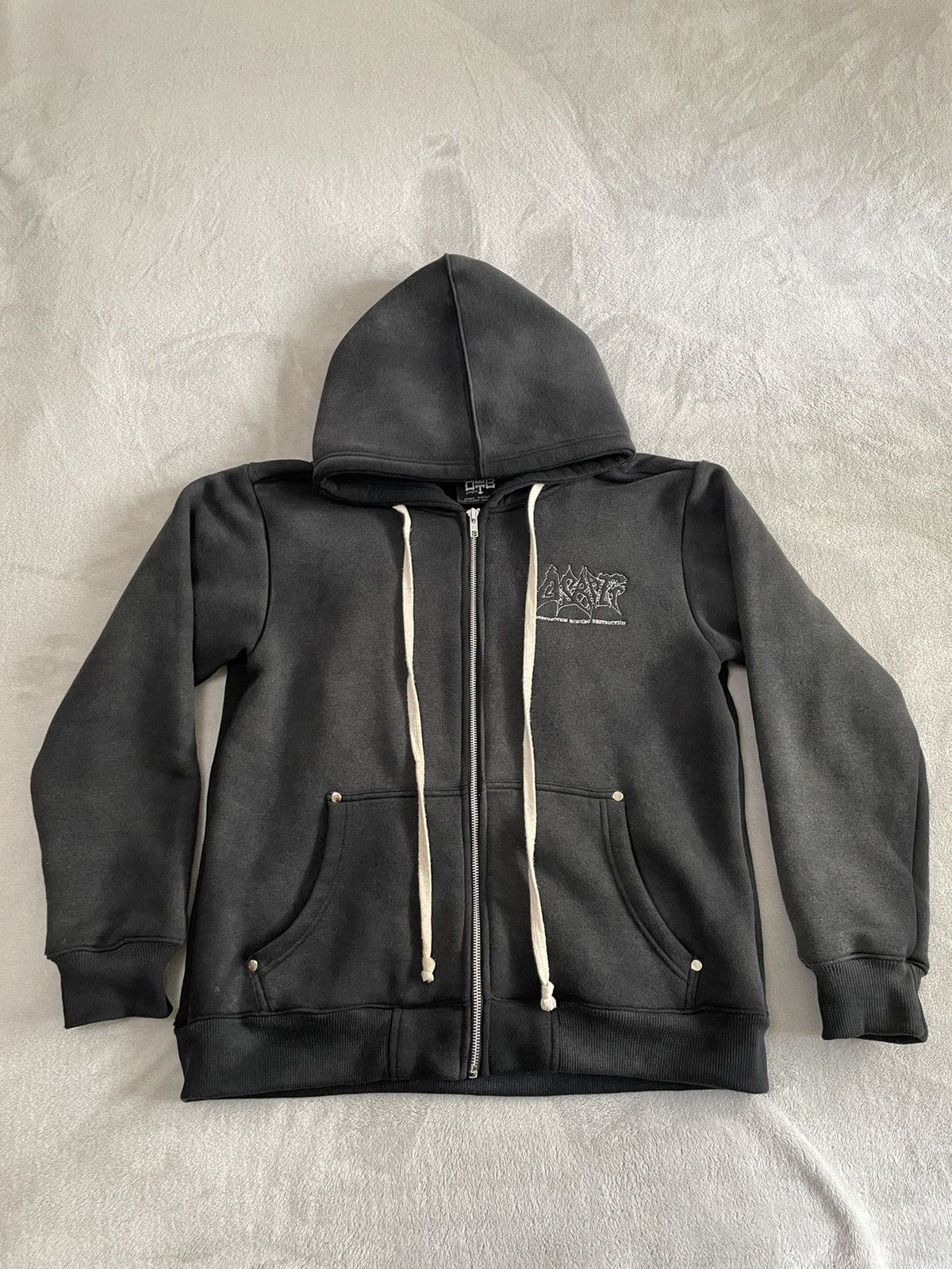 Streetwear Years Of Tears DYSFUNCTION Zip Hoodie | Grailed