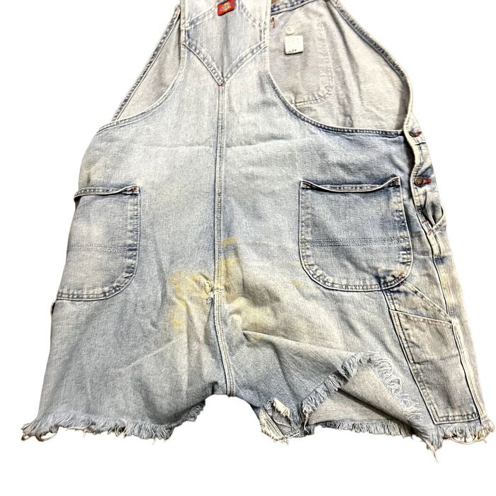 Vintage 80s/90s VTG Dickies Faded Distressed Overall Daisy Duke Cut ...