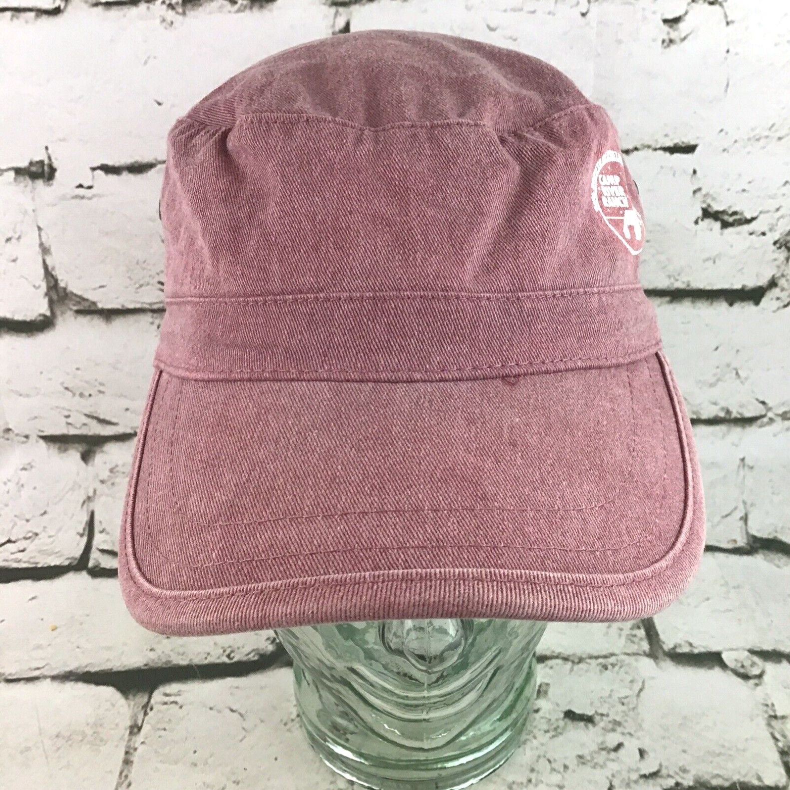 Vintage Girl Scouts Camp River Ranch Womens OS Hat Pink Adjustable ...