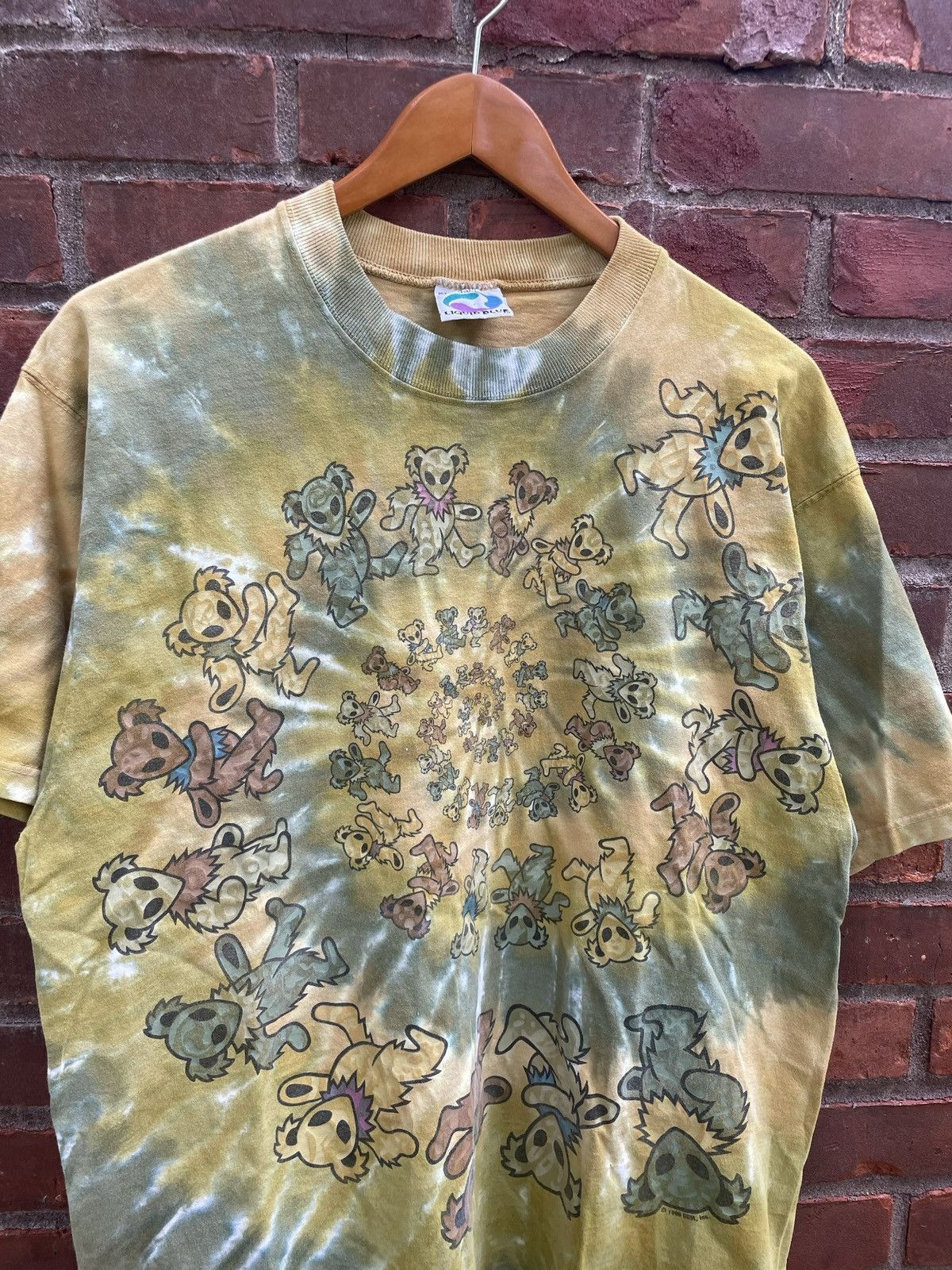 Vintage RARE Vintage 90s Grateful Dead Alien Tee | Grailed
