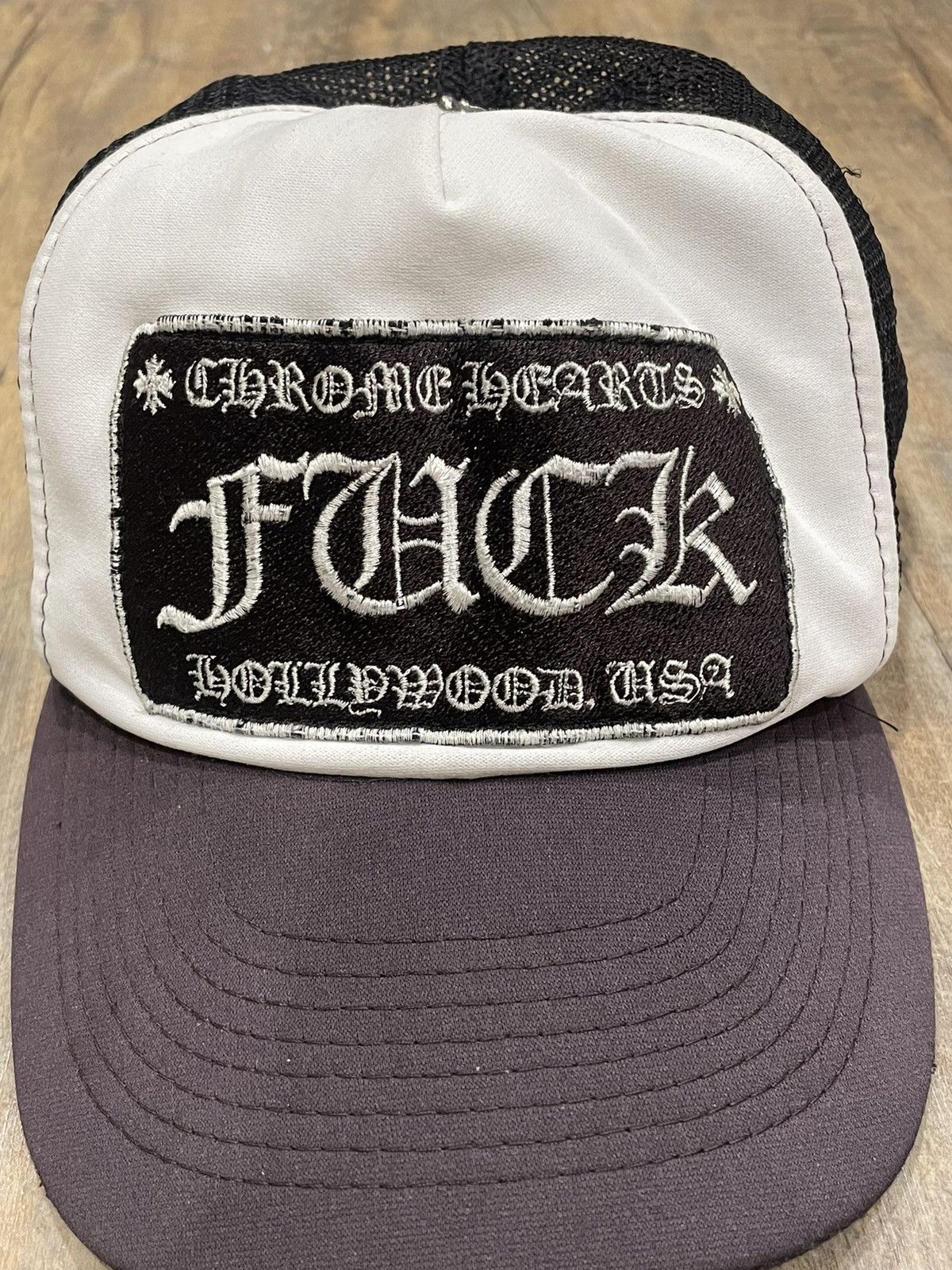 Chrome Hearts × Vintage Vintage 90s Chrome Hearts FUCK Hollywood ...