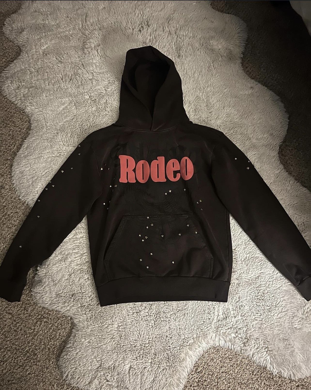Sp5der × Travis Scott Travis scott x sp5der hoodie Days before rodeo ...