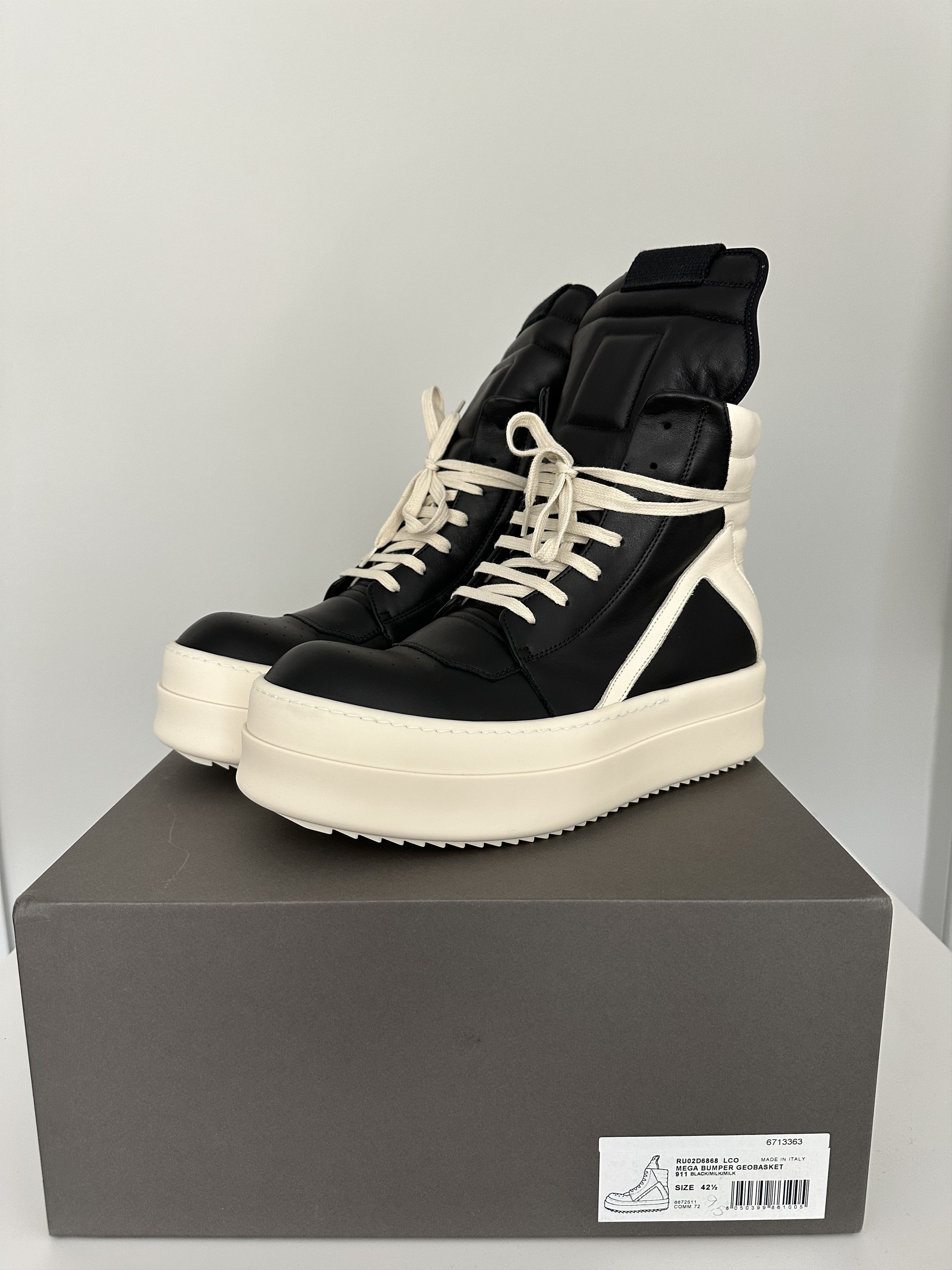 Rick Owens Mega Bumper Geobaskets | Grailed