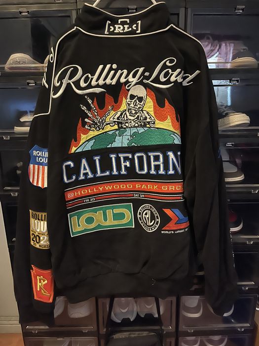 Rolling Loud Rolling RaceCar (NASCAR) Type Jacket Los Angeles Exclusive ...