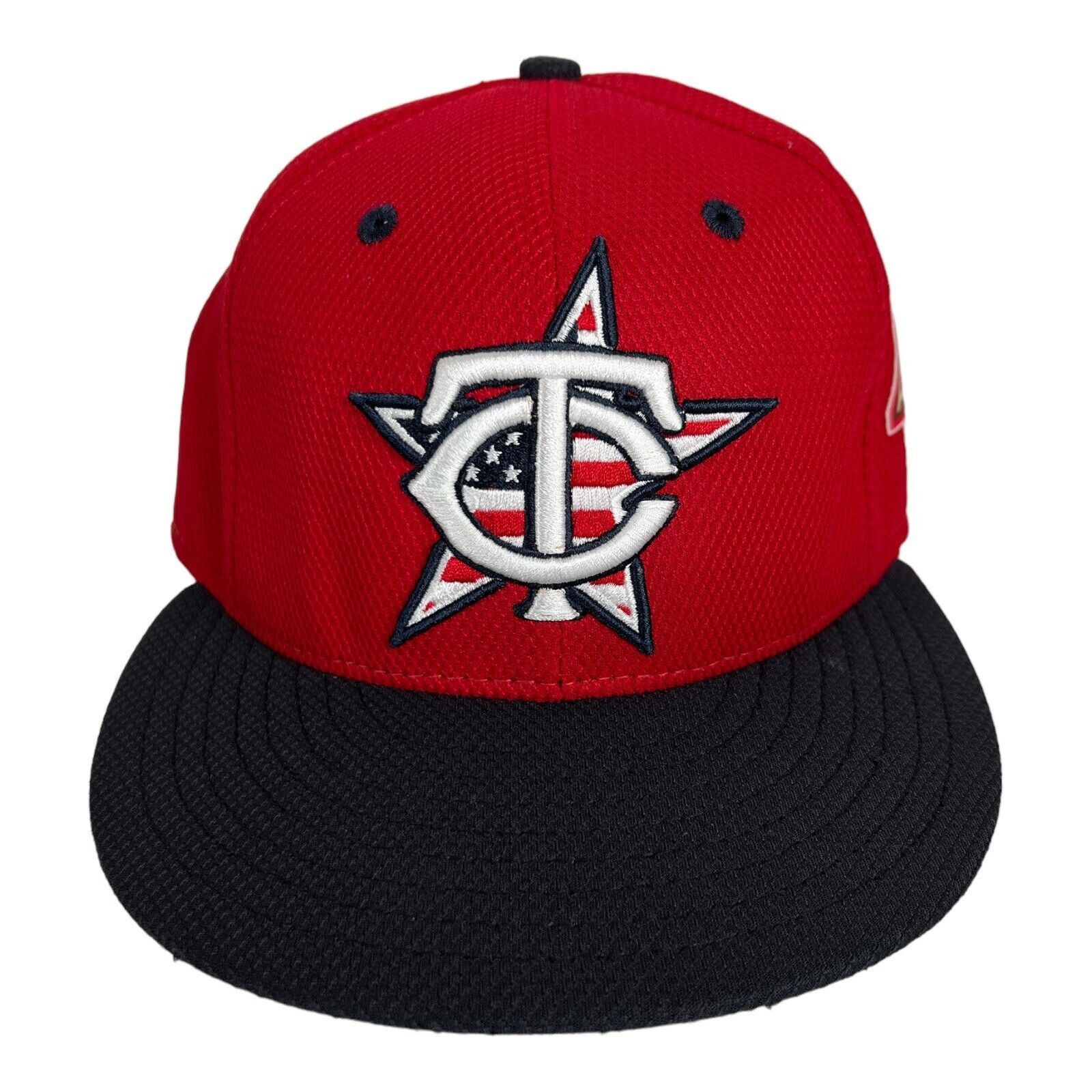 New Era Minnesota Twins New Era 59Fifty Baseball Cap Embroidered Siz ...