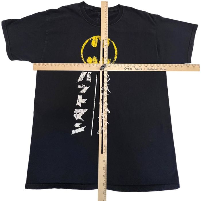 Batman Batman Japanese Writing Logo Symbol Black T-Shirt Large | Grailed