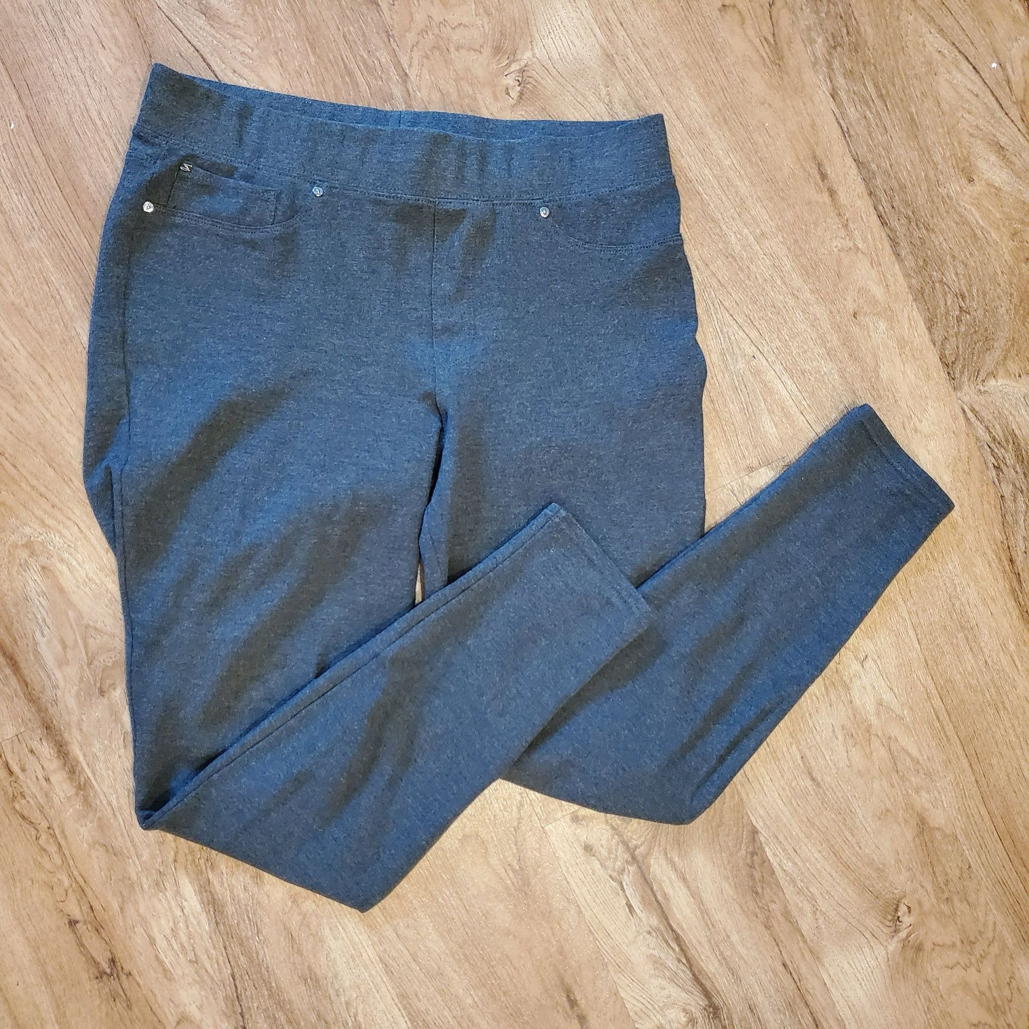 Seven 7 SEVEN 7 Pull On Ponte Pants, 4-way Stretch Leggings, Grey Gr ...