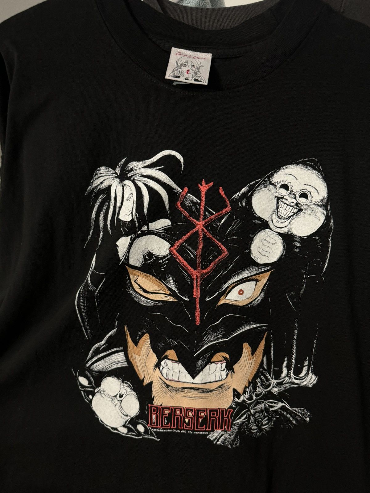 Anima × Comics × Streetwear Berserk Guts God Hand Bootleg XL by Cruel ...