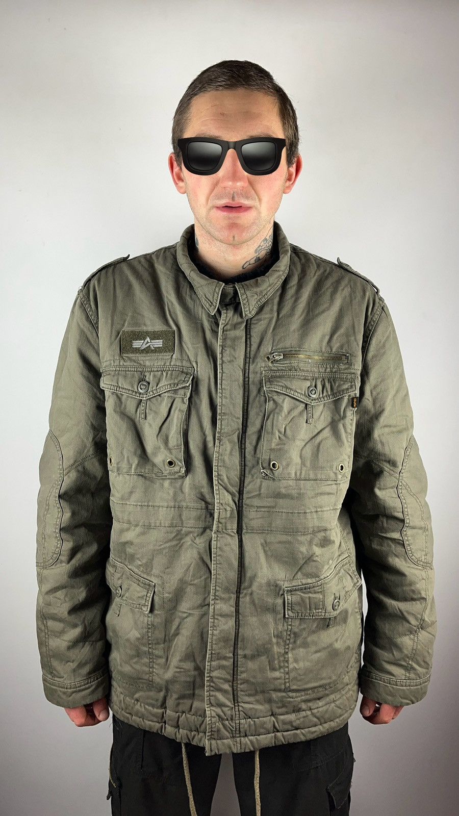 Alpha Industries × M 65 Field Jacket × Military Alpha Industries M-65 ...