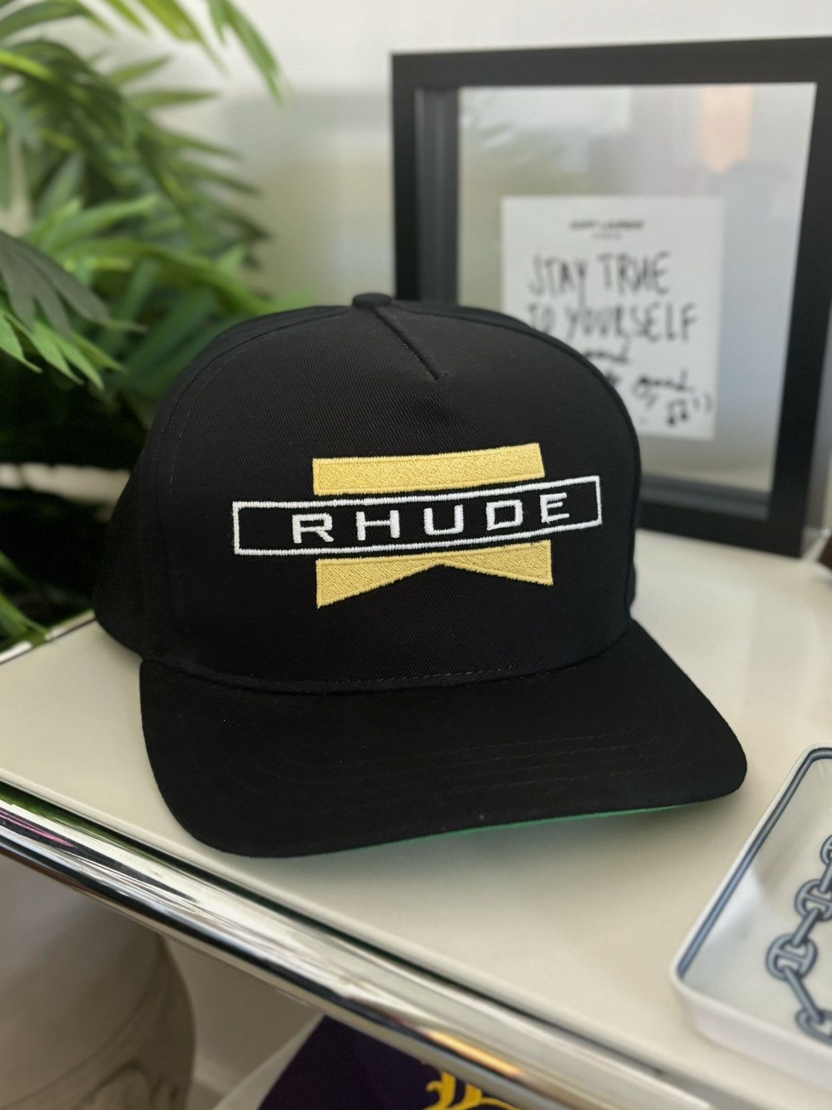 Rhude RHUDE “RACING LOGO” HAT | Grailed