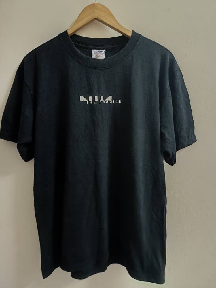 Band Tees × Tour Tee × Vintage 🔥🔥 Rare Vintage Band NIN Fragile Tour ...