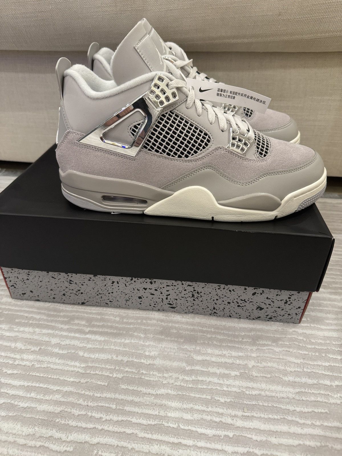 Nike Nike Jordan 4 Retro Frozen Moments (W size) | Grailed