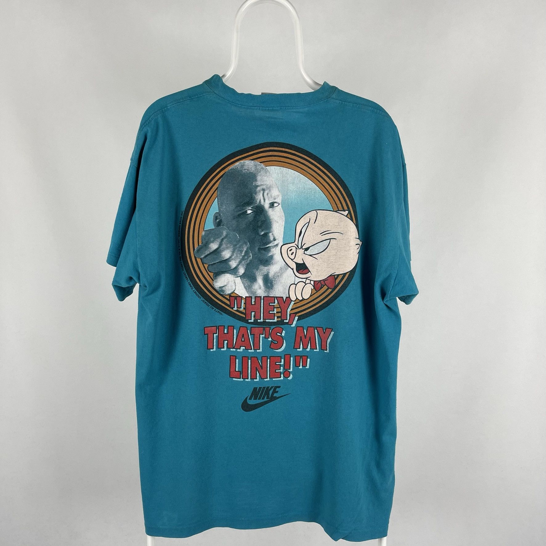 Nike Vintage 90's Nike X Warner Bros x Jordan Porky Pig 1991 | Grailed