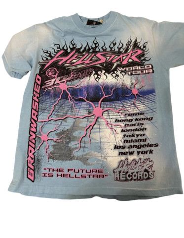 HELLSTAR Hellstar Nueron World Tour Tee Shirt | Grailed
