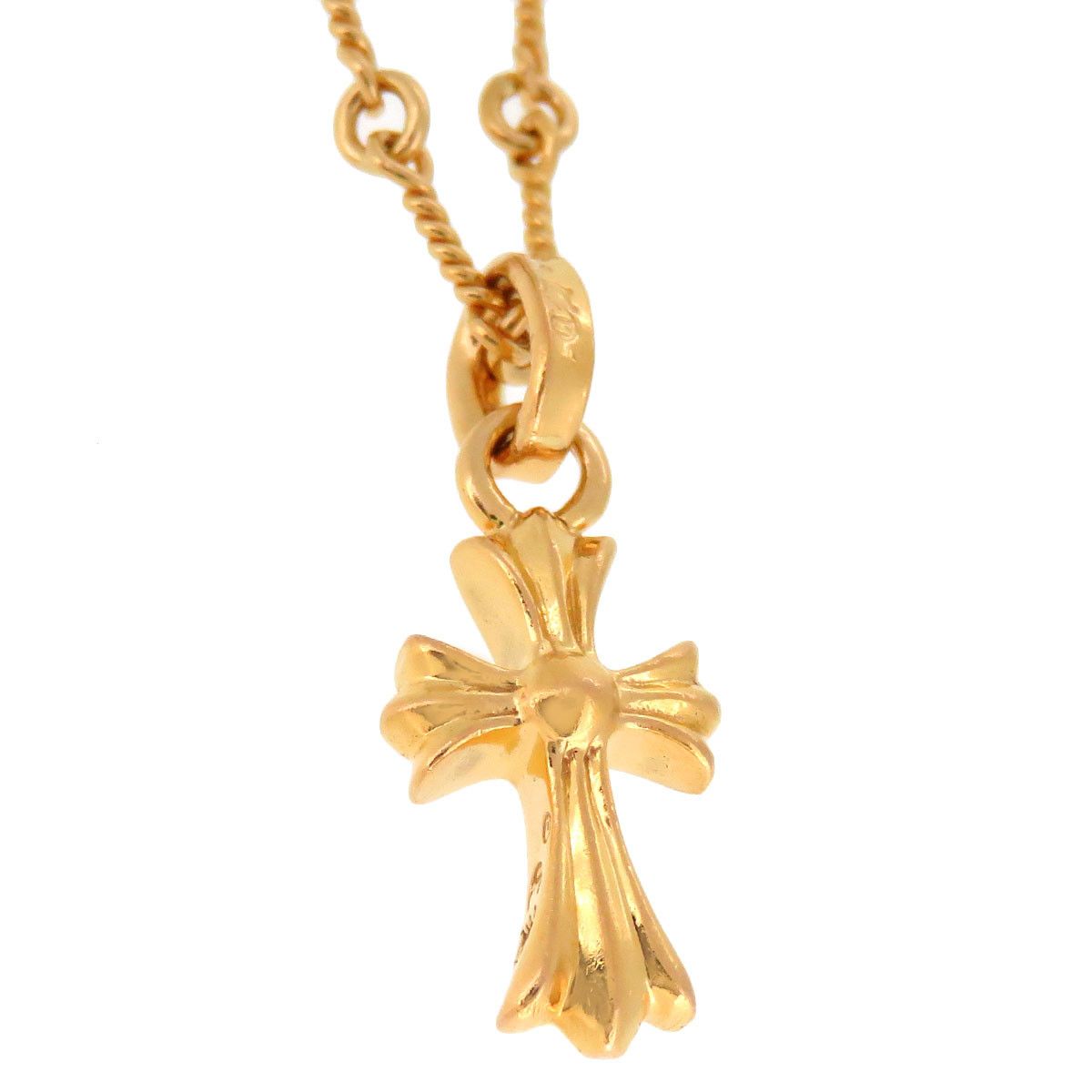Take A Look About Chrome Hearts Necklace Gold