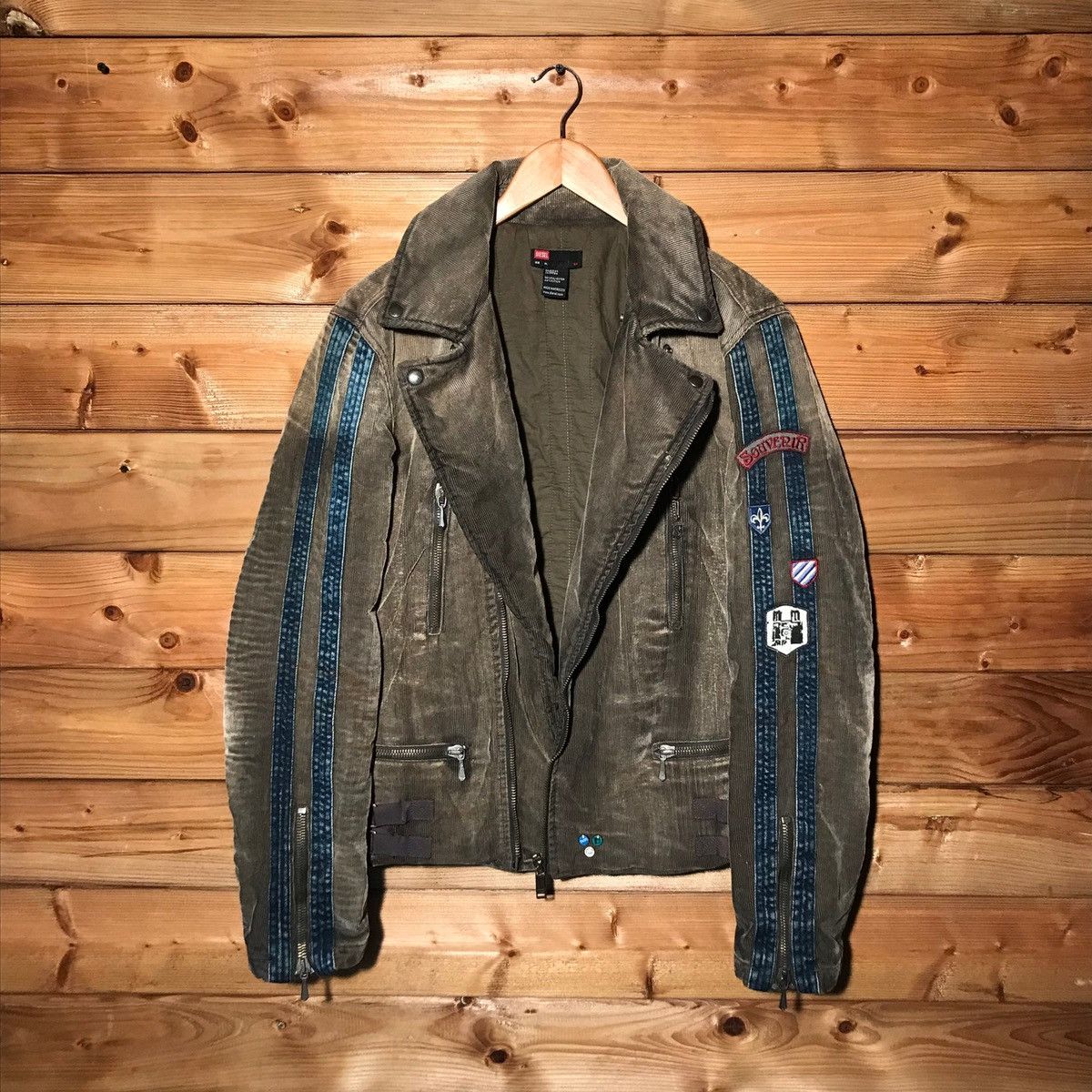 Diesel 2003 Diesel x Capcom DMC2 Dante Corduroy Jacket | Grailed