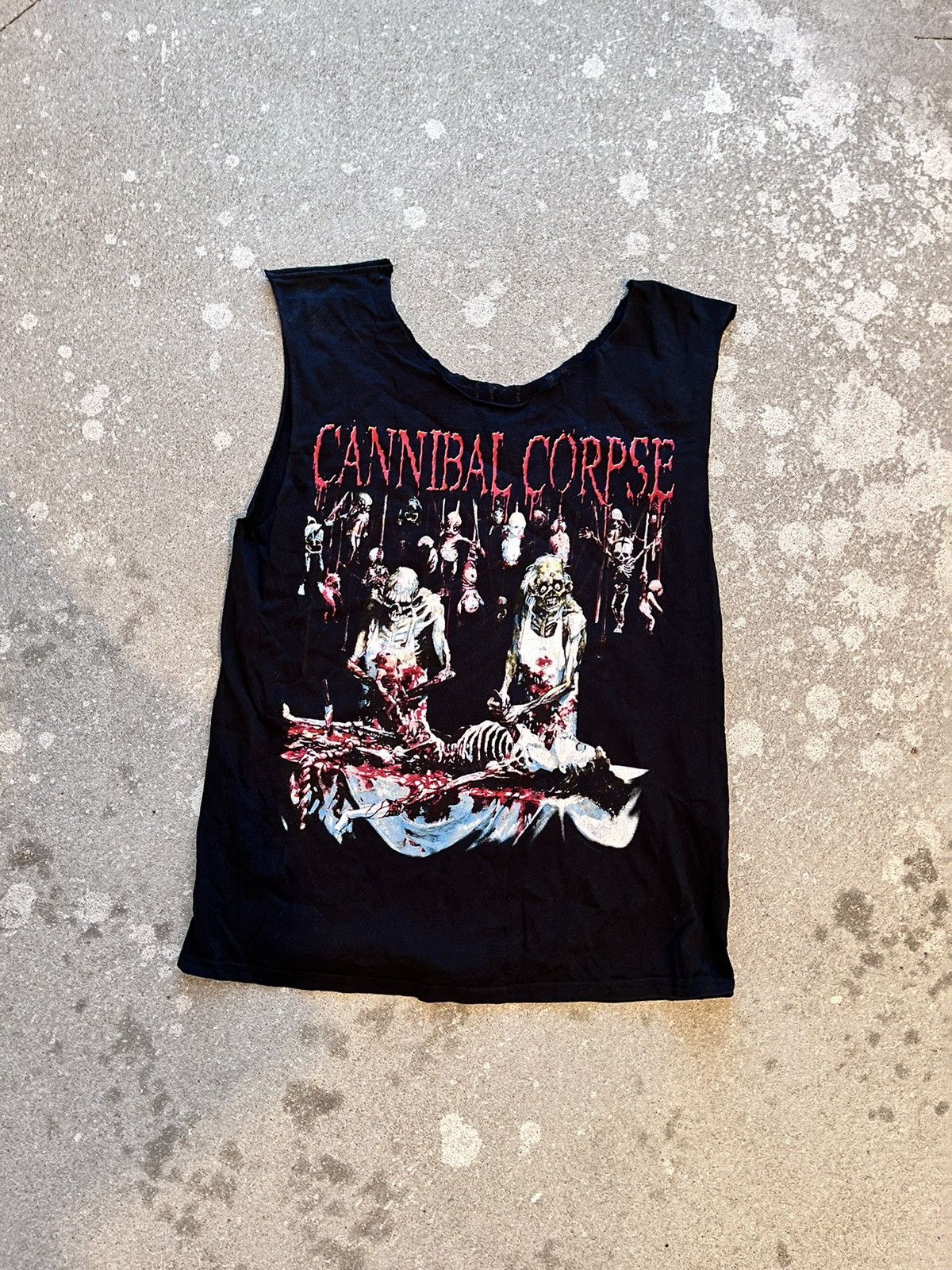 Band Tees × Very Rare × Vintage Vintage Rare 90s Cannibal Corpse Band ...