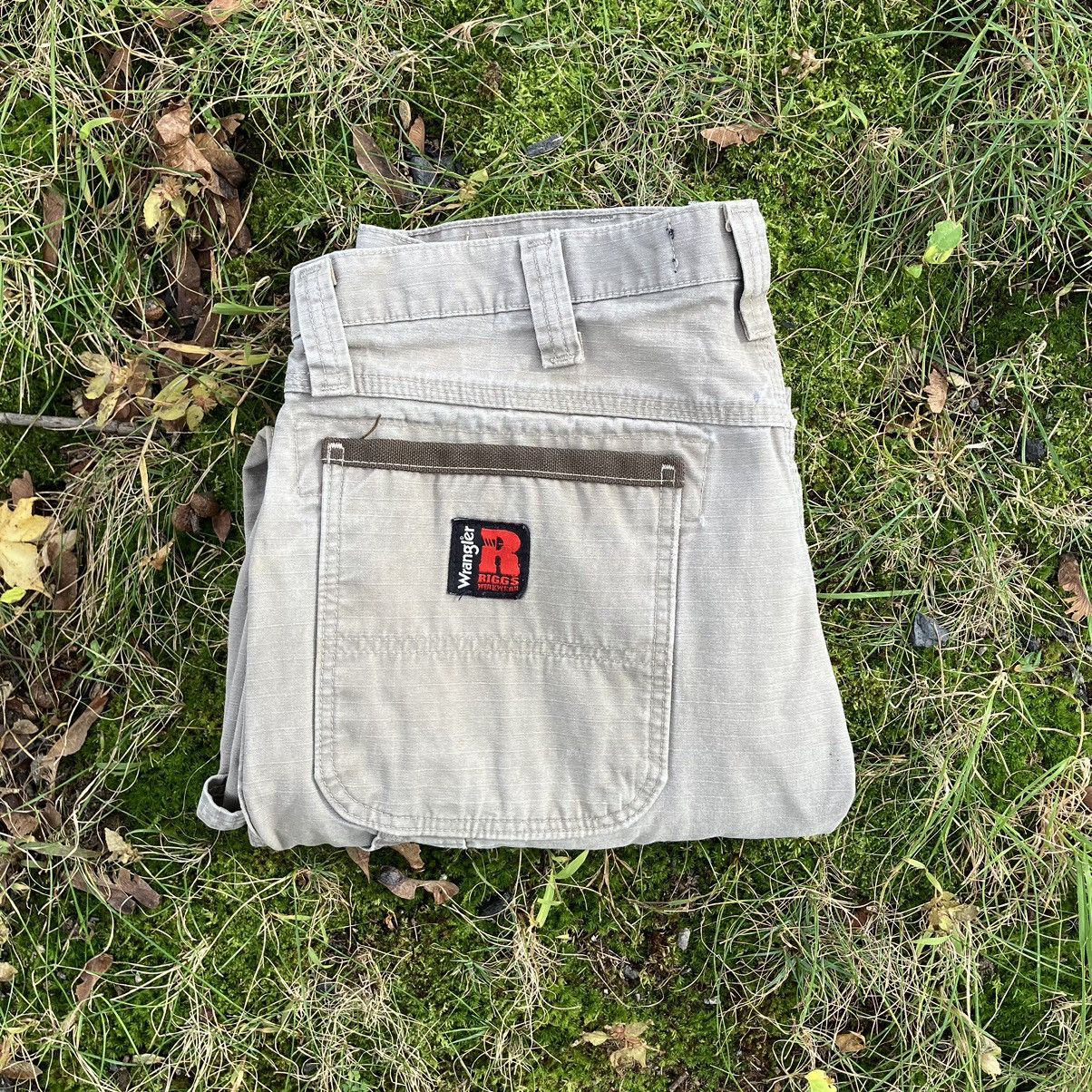 Vintage Vintage 00s Wrangler Big Rigs Canvas Work Pants | Grailed