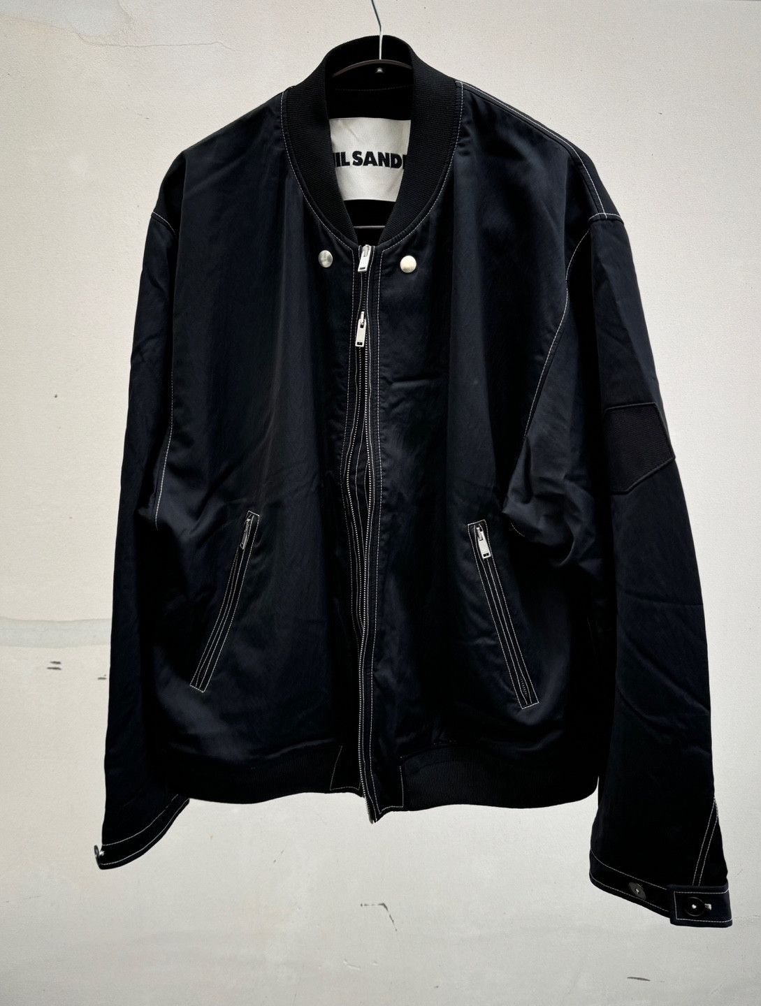Jil Sander JIL SANDER 21ss MA-1 Oversized Bomber jacket JSMS420533 | Grailed