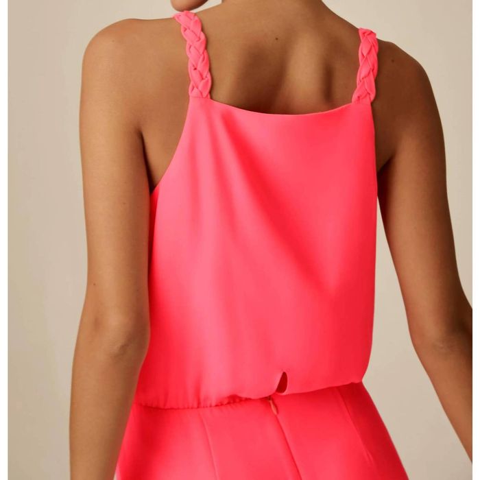 Krisa Braided Strap Dress In Ultra Pink | Grailed