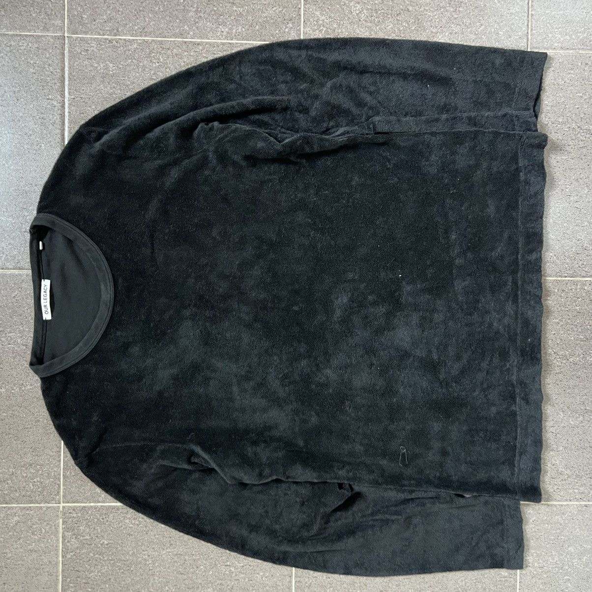 Our Legacy Our legacy size 50 black terry | Grailed