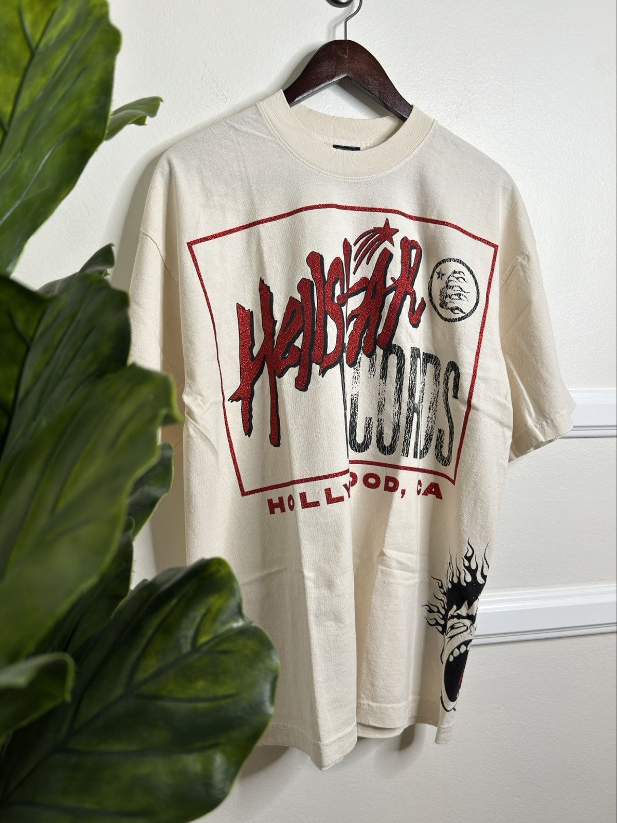 HELLSTAR Hellstar Studios Records Tee Cream | Grailed