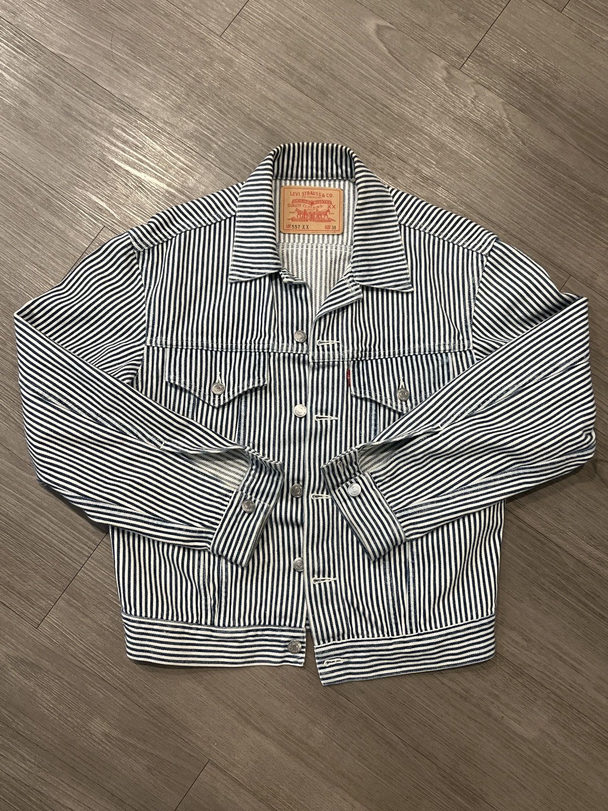 Levi's × Levi's Vintage Clothing × Nigo Levis X Nigo Railroad denim jacket | Grailed