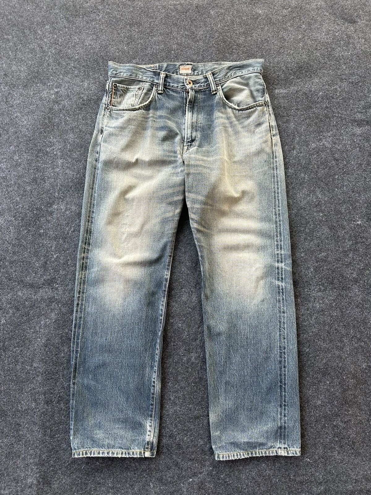 Edwin Edwin 505 Orange Tag Vintage 80s Selvedge Denim F92 | Grailed