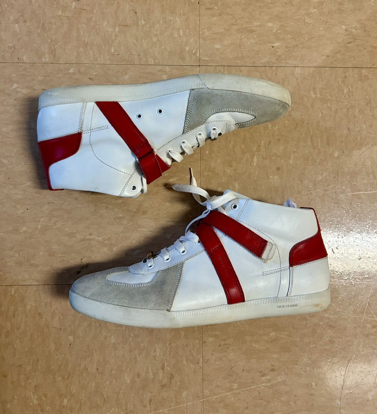 Dior × Hedi Slimane Dior Homme 2004 High Top GAT Sneaker | Grailed