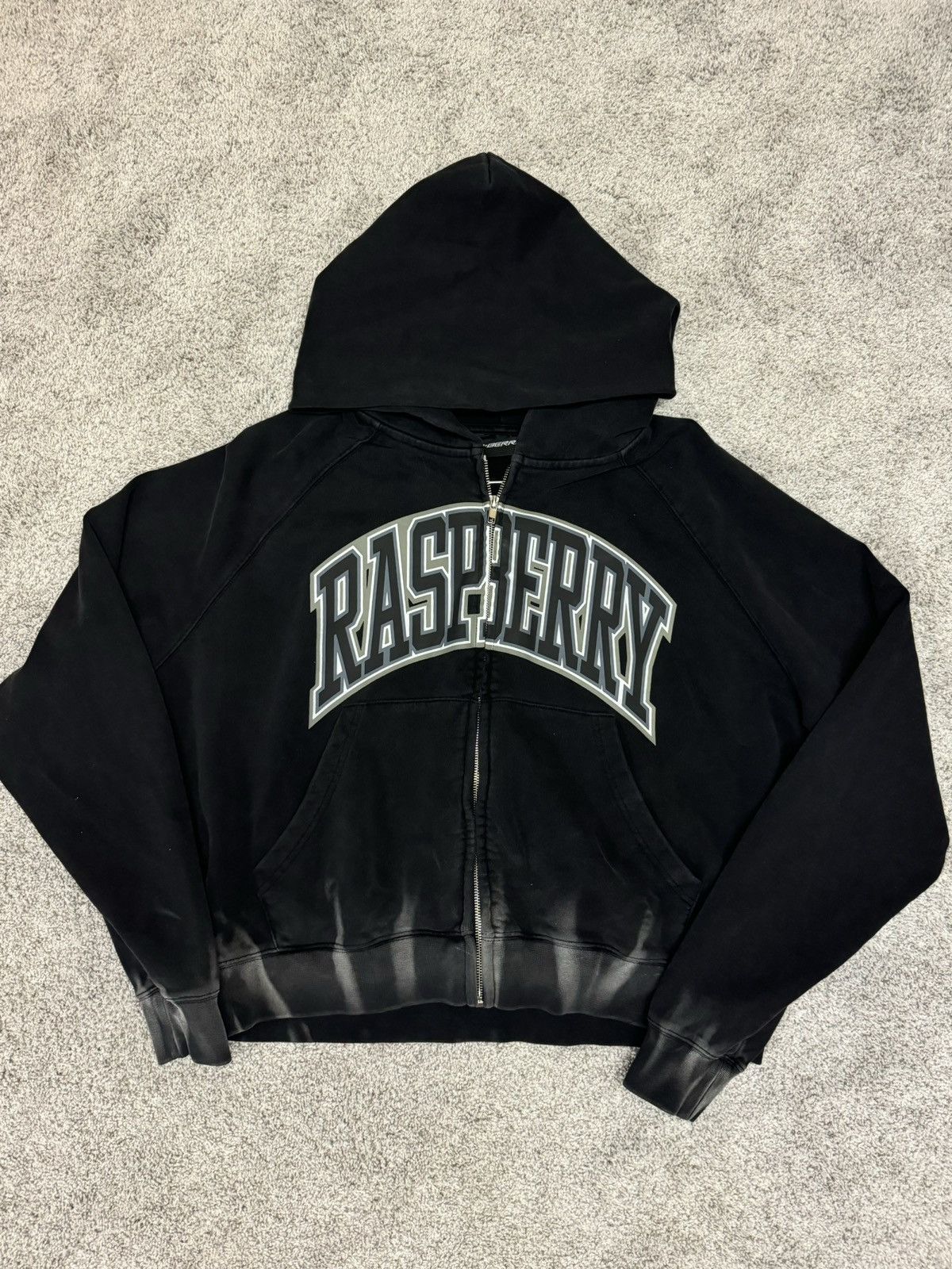 The GV Gallery GV Gallery Raspberry Hills Galaxy Zip Up Hoodie Black ...