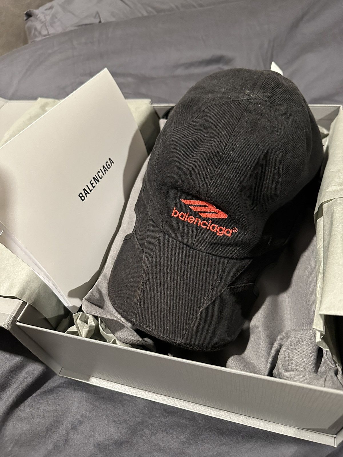 Balenciaga Balenciaga - Notched Hat | Grailed