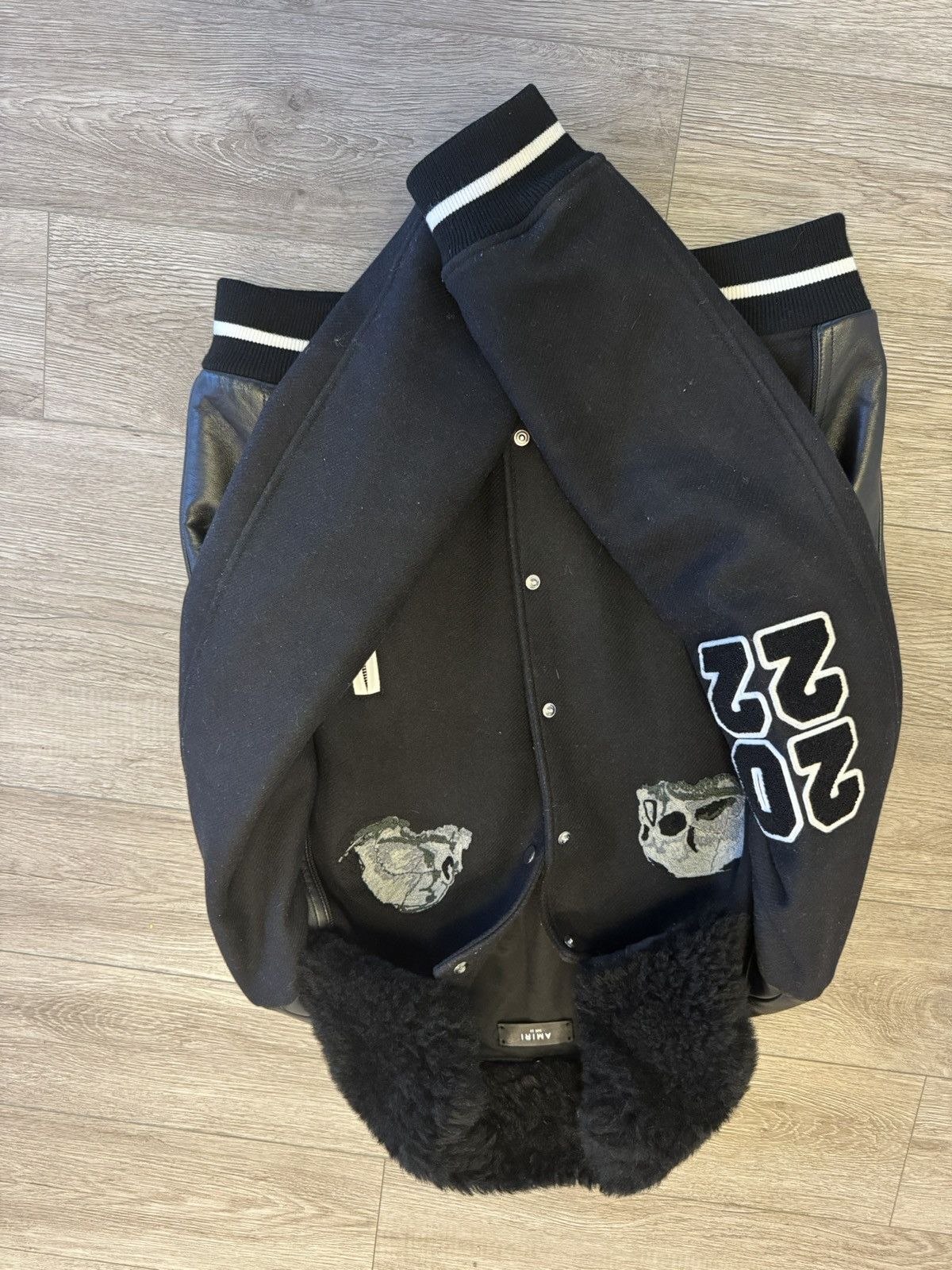 Amiri Amiri Wes Lang Varsity Jacket | Grailed