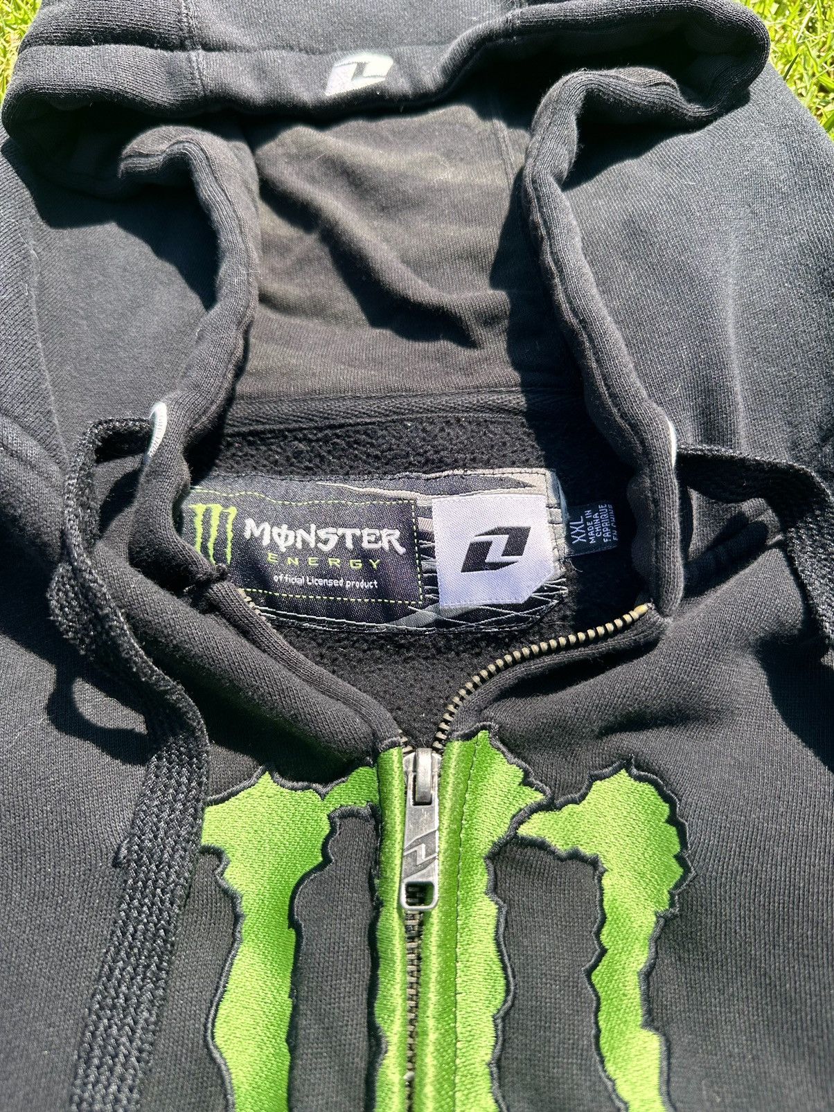 Racing Vintage Monster Energy Moto Zip Up | Grailed