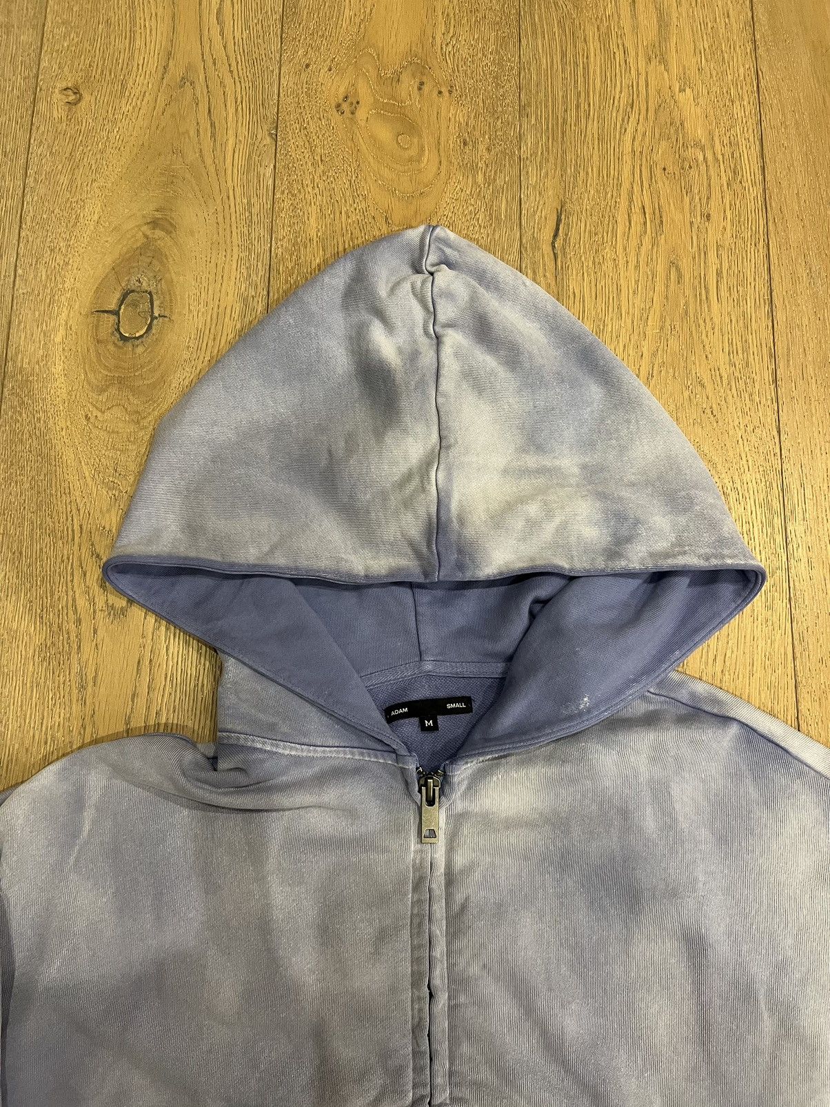 Adam Small Adam Small Villain Zip Up Hoodie Lavender | Grailed
