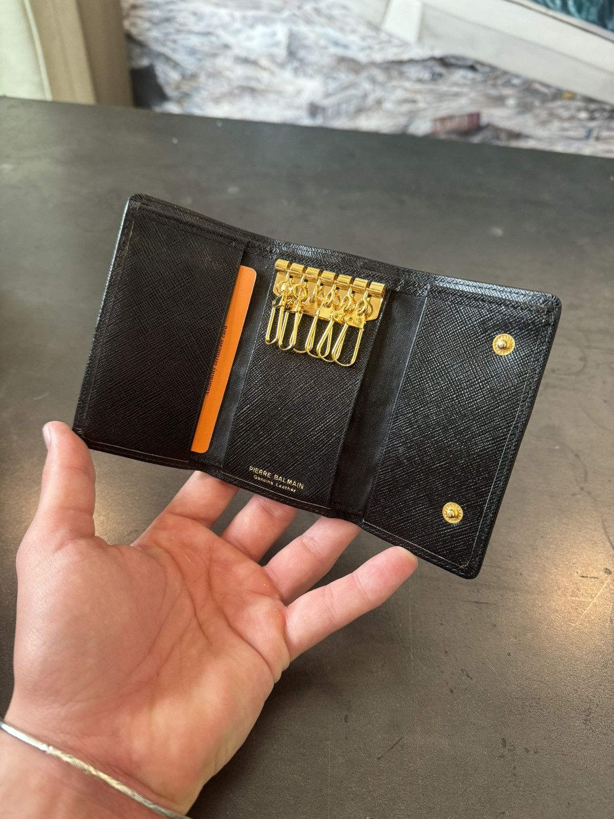 Pierre Balmain Pierre Balmain Vintage Key Holder Case Leather | Grailed