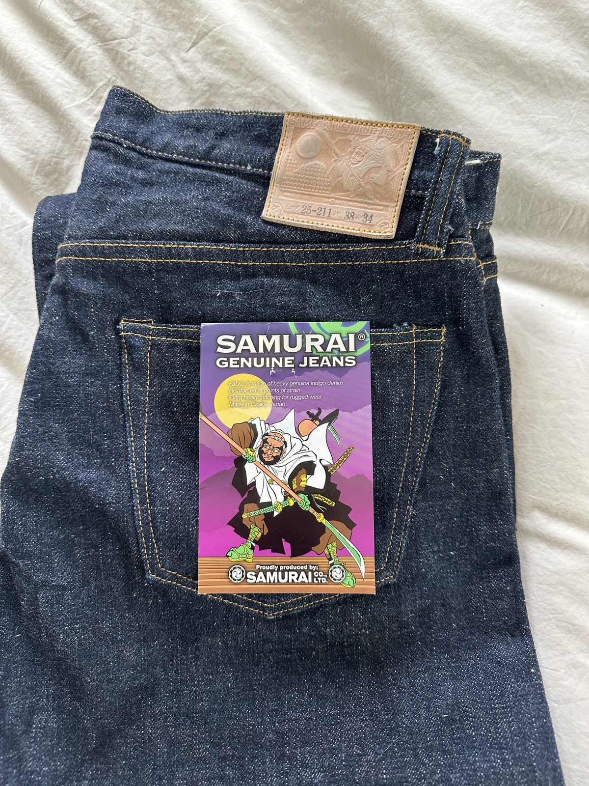 Samurai Jeans SAMURAI S211VX 17OZ BENKEI DENIM JEAN - STRAIGHT TAPERED ...