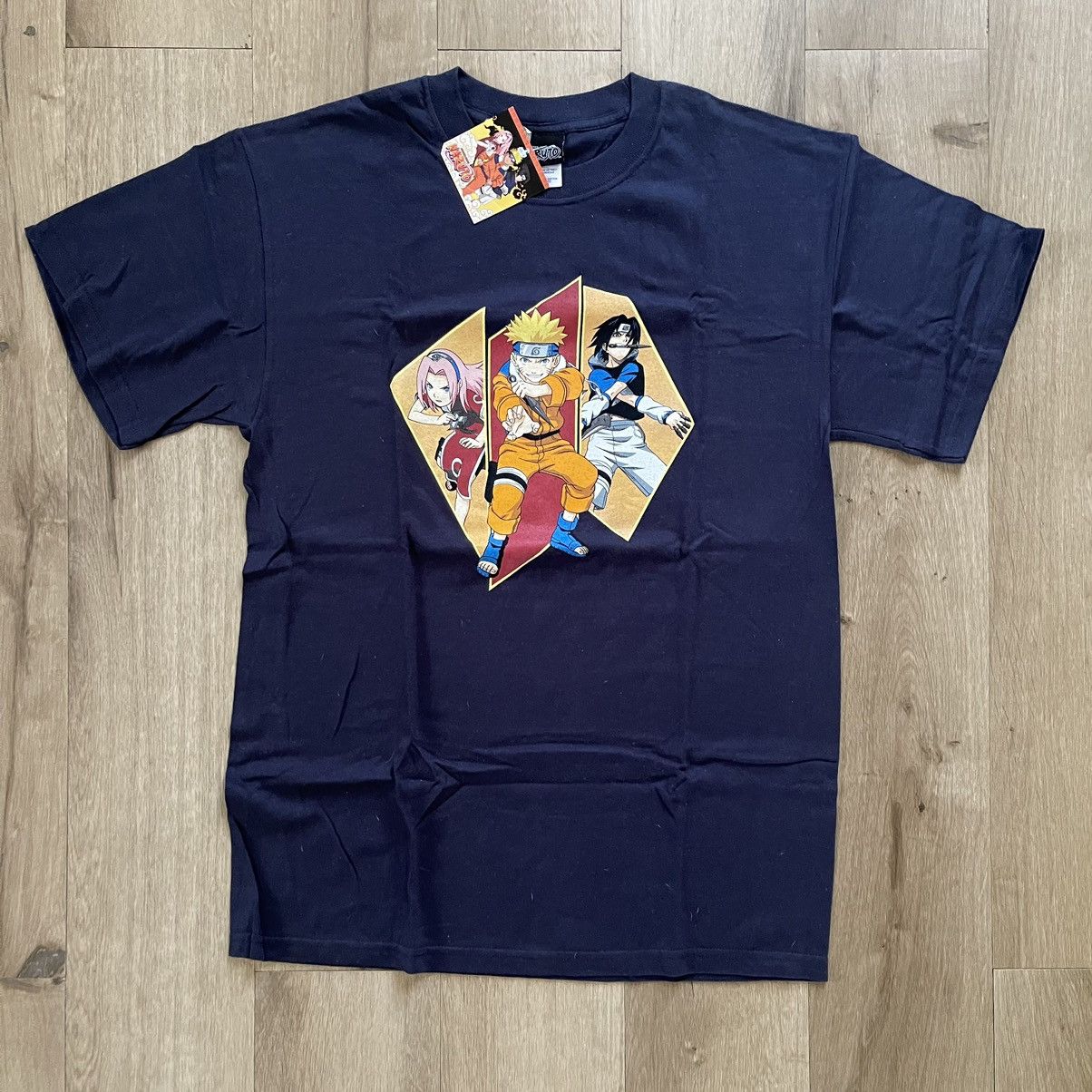 Anima × Streetwear × Vintage 2002 BRAND NEW Naruto Anime Manga Sasuke ...