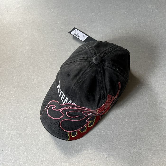 Vetements Red Flame Logo Cap LIMITED EDITION | Grailed