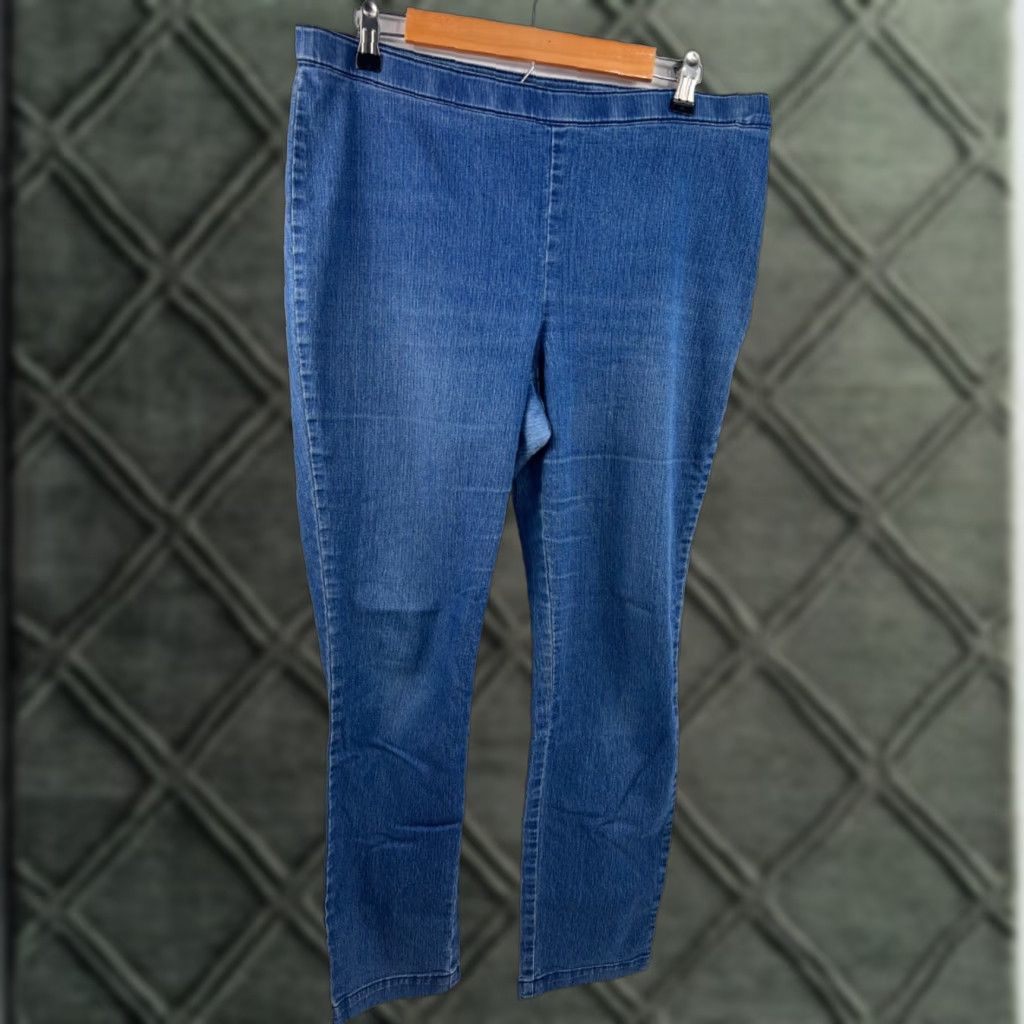 Vintage VINTAGE? No. Actually: Kim Rogers Jeans Women’s 12 Blue Zip ...