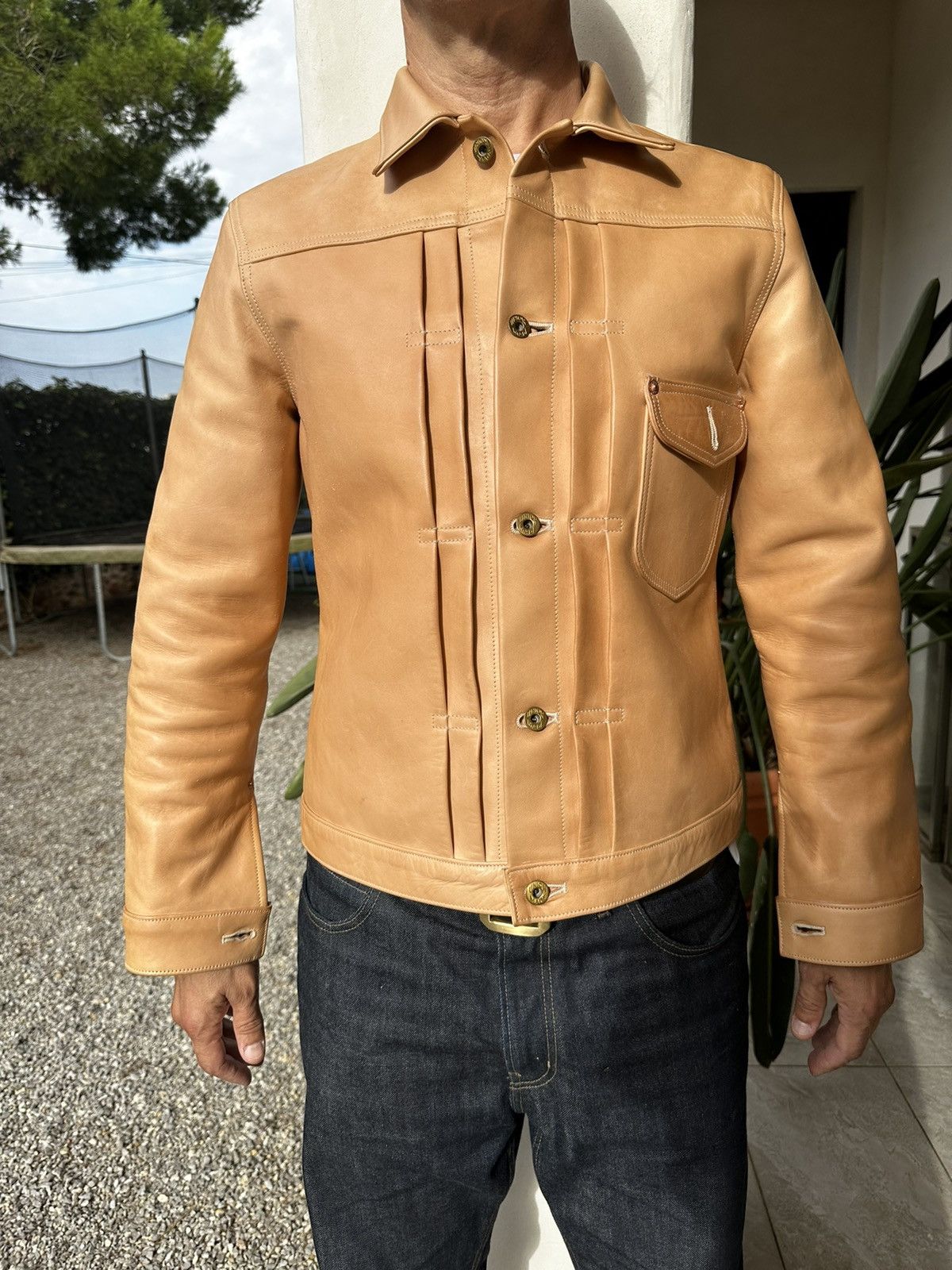 Double Helix Tempo Design x Double Helix Horsehide Type 1 Jacket | Grailed